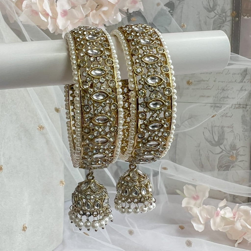 Devika Jhumka Bangles – SOKORA JEWELS
