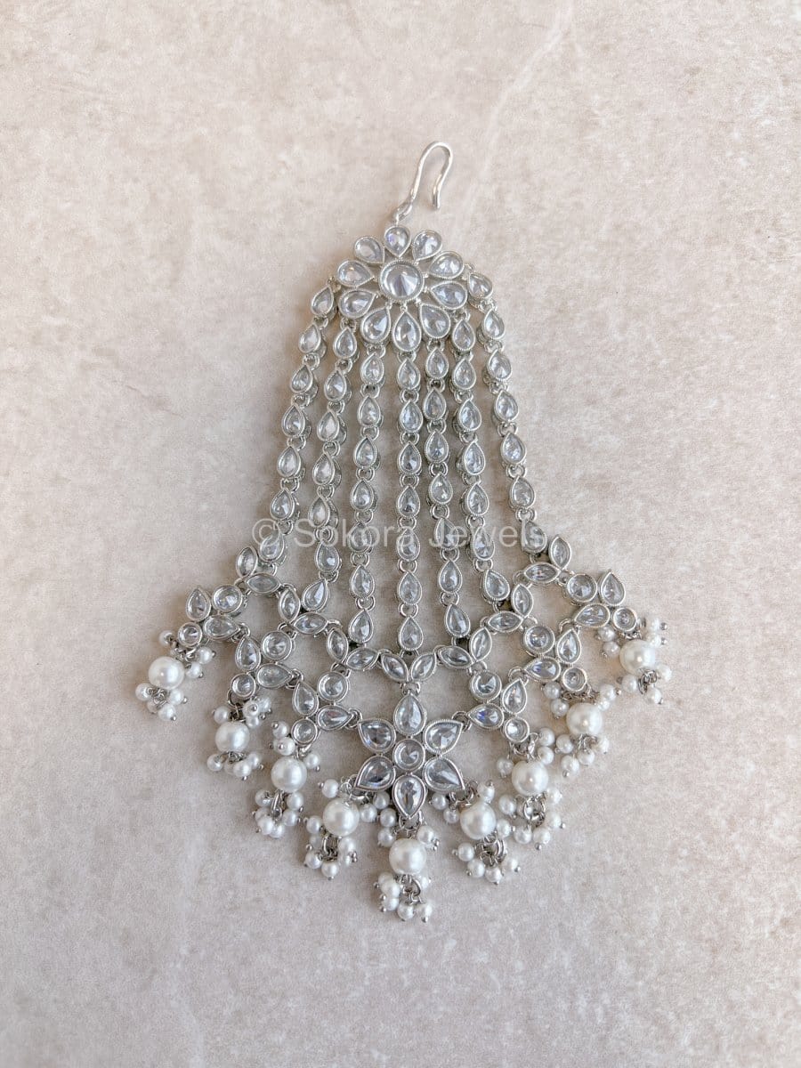 Aria Silver Jhumar – SOKORA JEWELS