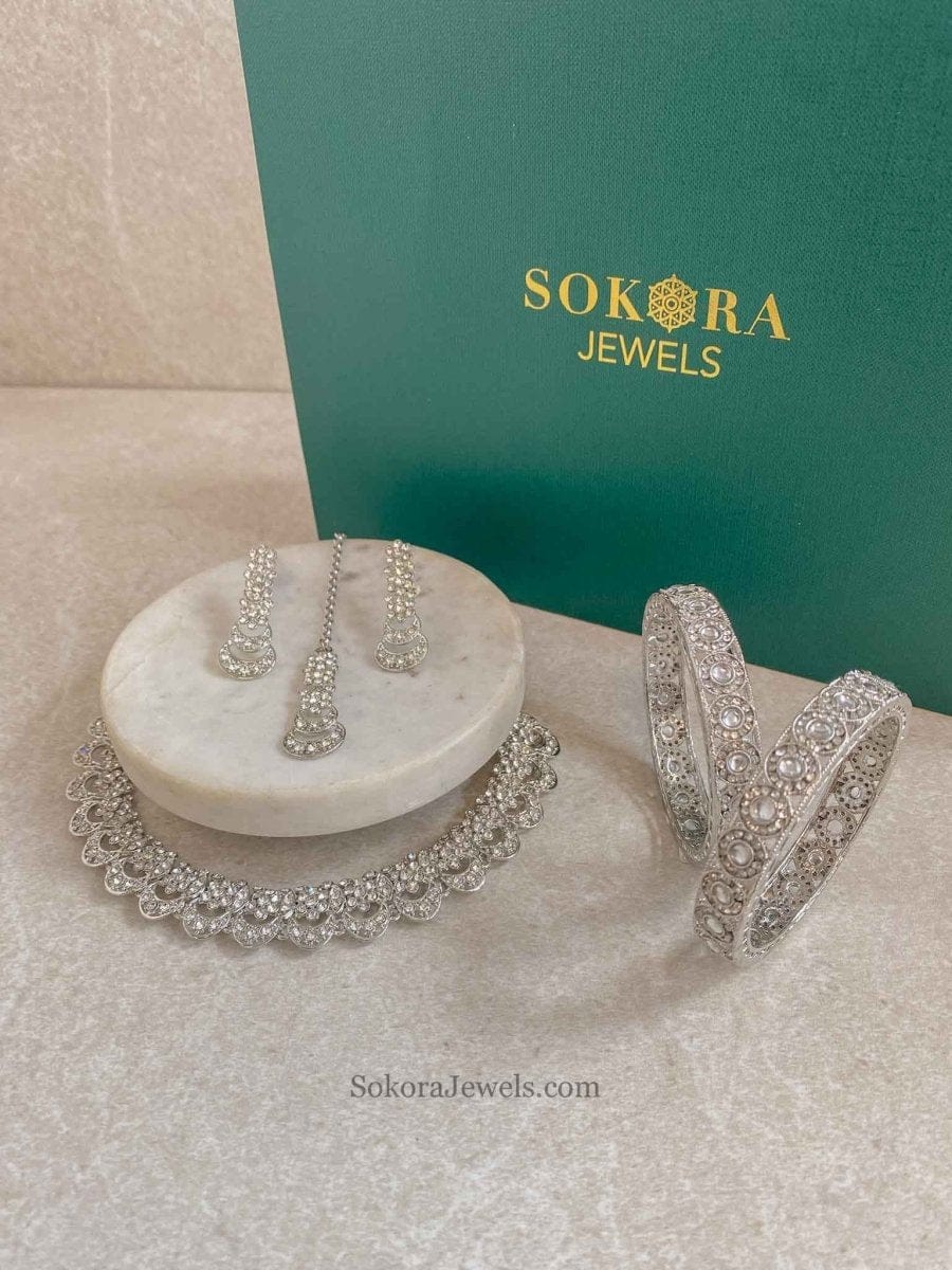 Chanda Box Set - Silver – SOKORA JEWELS