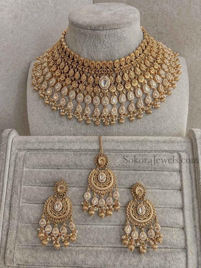 Bridal Jewellery Sets | Indian & Pakistani Wedding Jewelry – SOKORA JEWELS