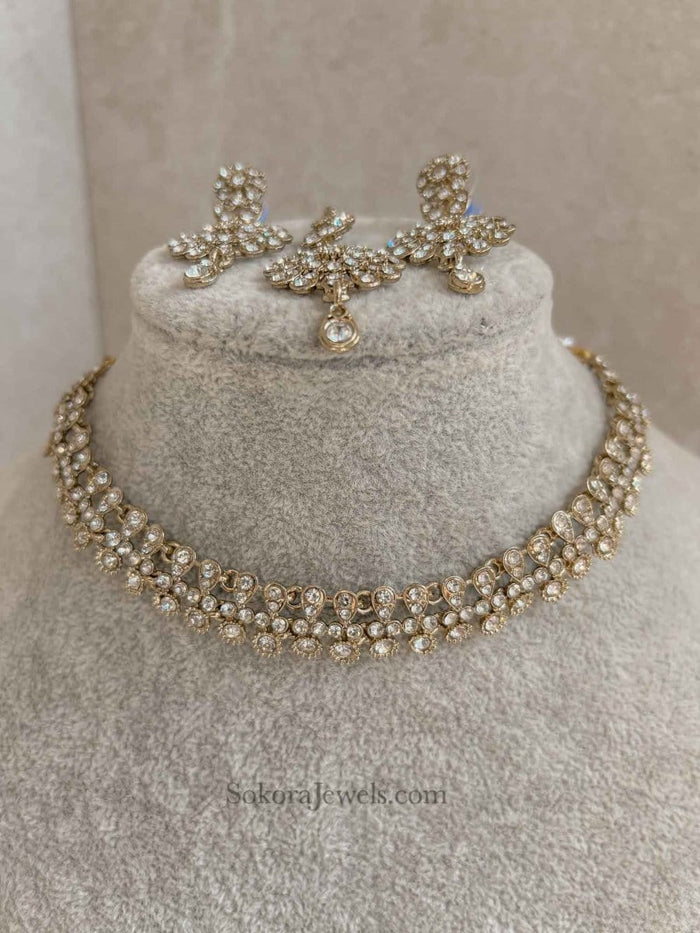 Necklace and Earring Sets | Indian & Pakistani Necklaces – SOKORA JEWELS