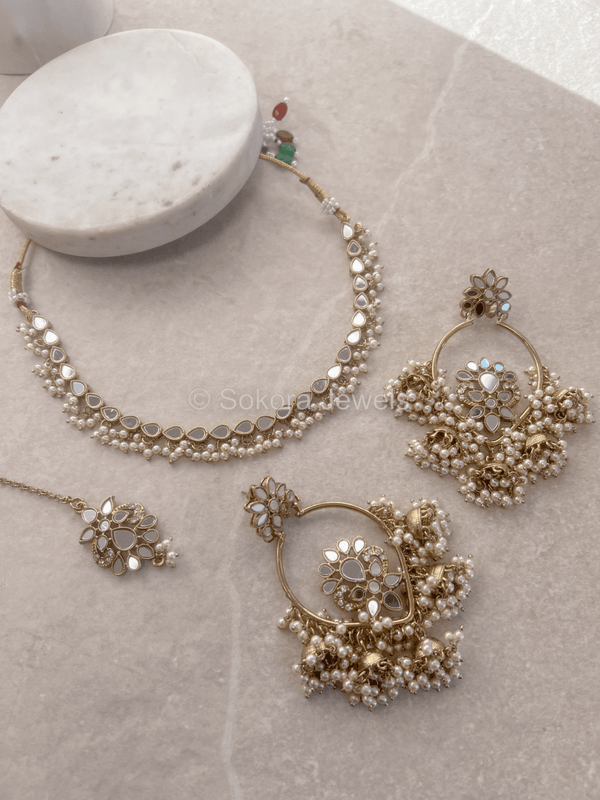 Necklace and Earring Sets | Indian & Pakistani Necklaces – SOKORA JEWELS