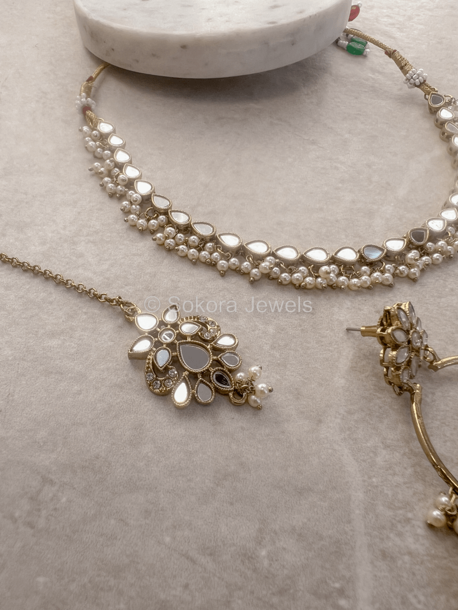 Necklace and Earring Sets | Indian & Pakistani Necklaces – SOKORA JEWELS