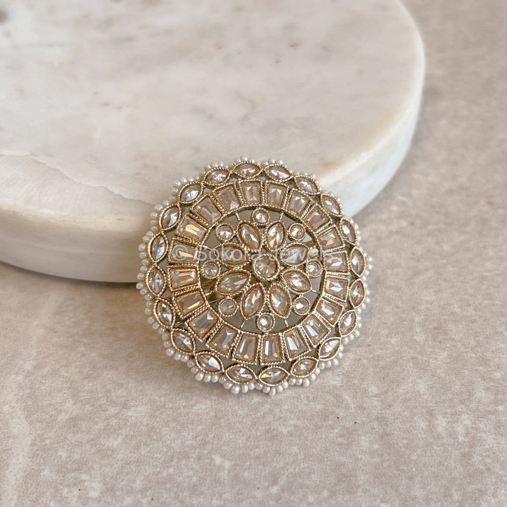 Saree Brooch Pin – SOKORA JEWELS