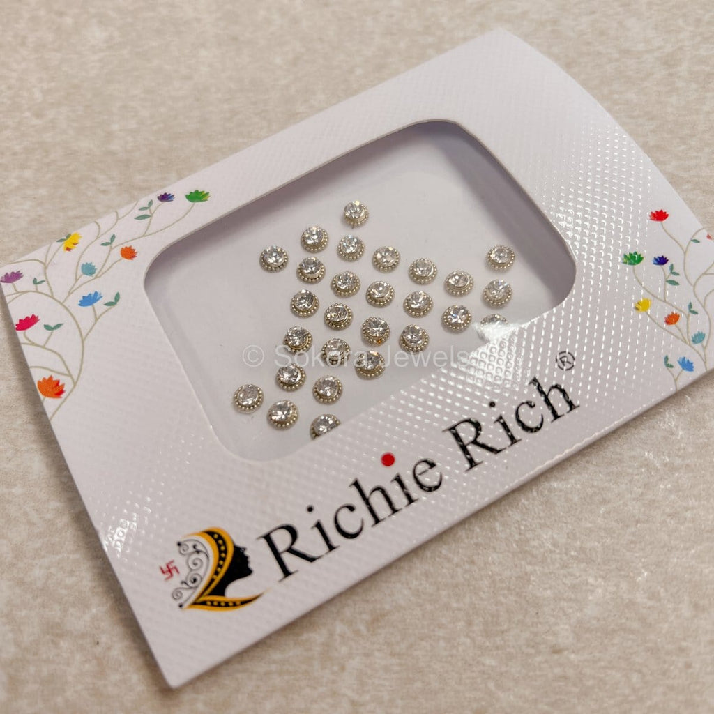 Silver Crystal Bindi Pack – SOKORA JEWELS