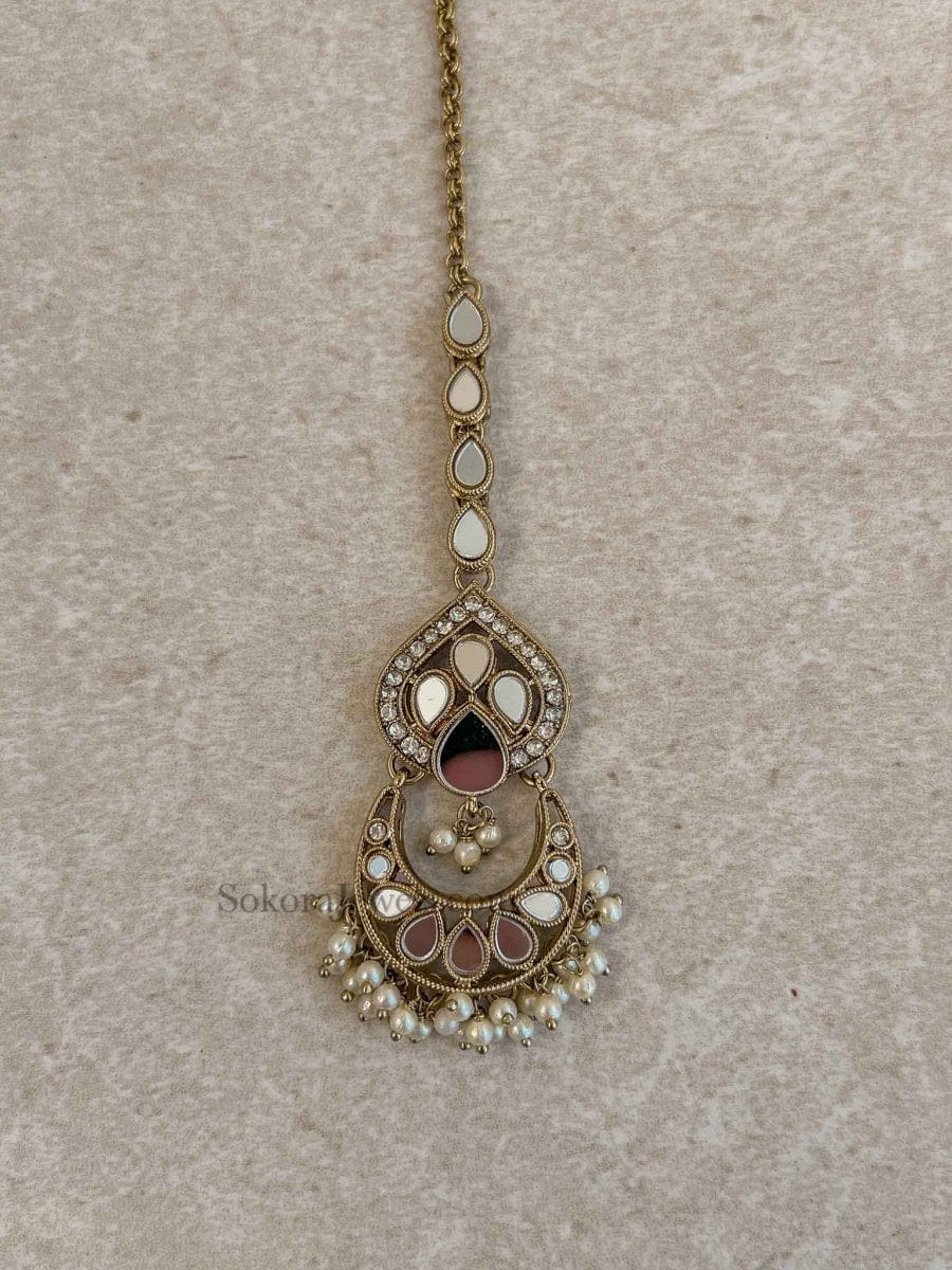 Small Mirrored Tikka – SOKORA JEWELS