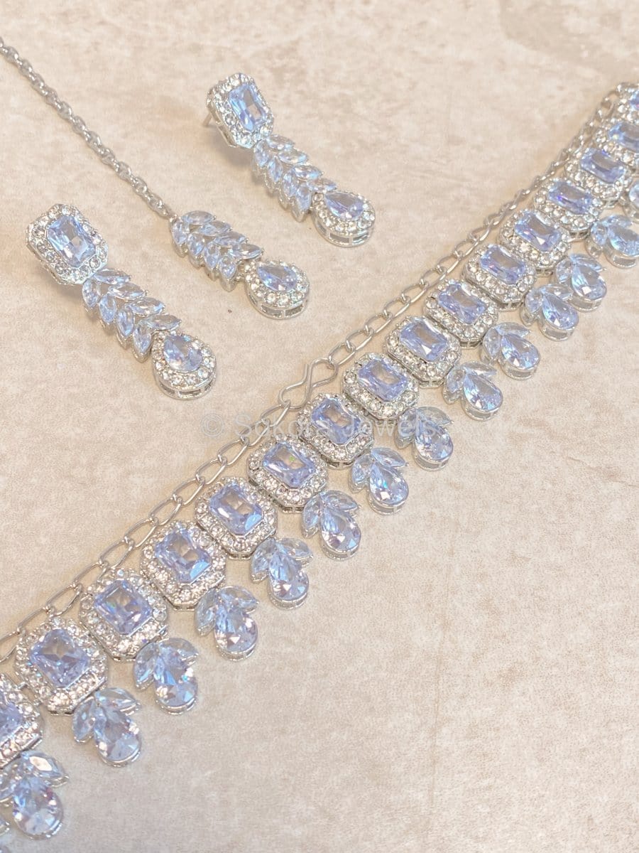 Diamante Jewellery Necklace Sets – SOKORA JEWELS