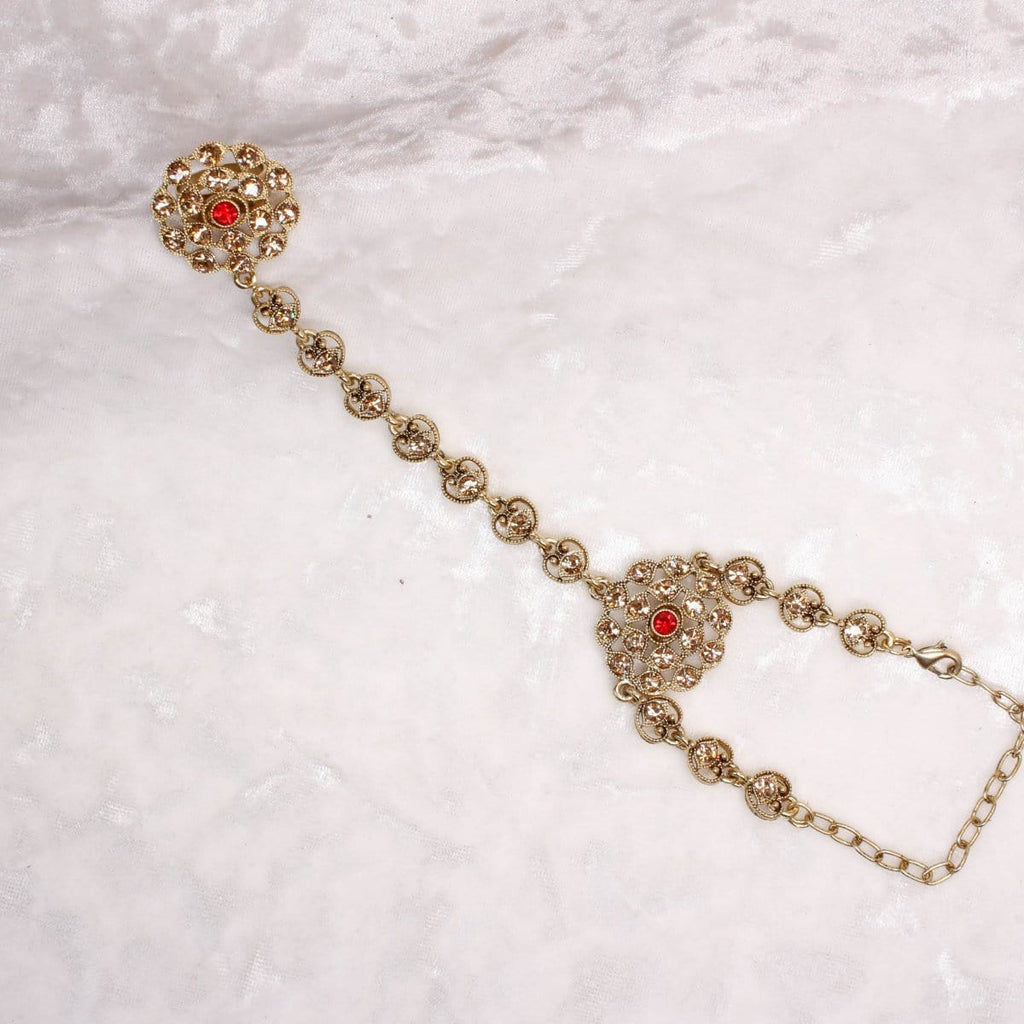Emma Hand Harness - Red – SOKORA JEWELS