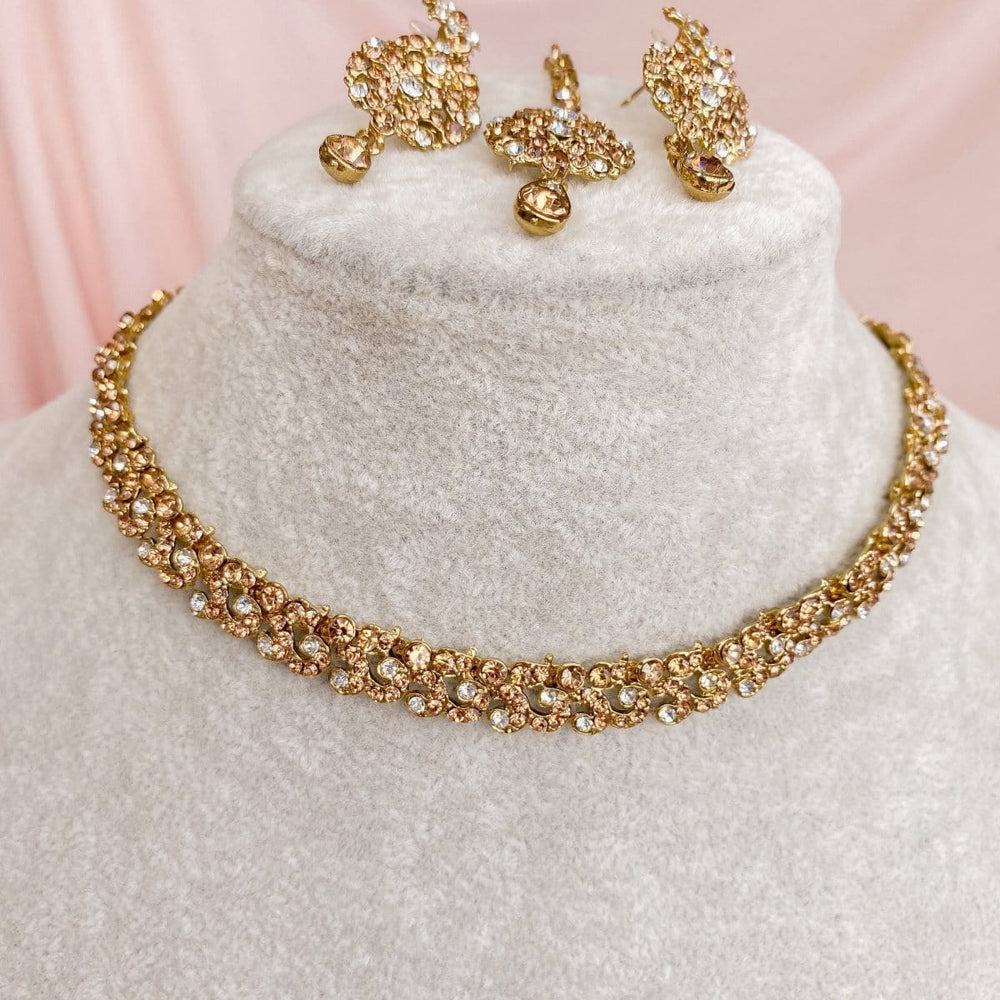 Necklace & Earring Sets | Indian & Pakistani Necklaces – SOKORA JEWELS