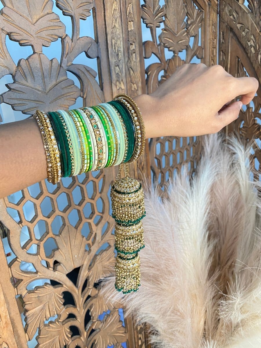 Bridal Kaleera | Indian Kaleere Bangles – SOKORA JEWELS