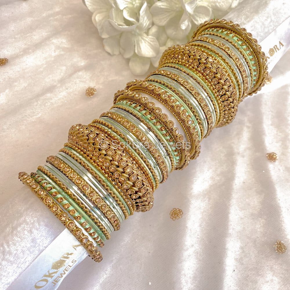 Indian & Pakistani Bangles | Asian Bangles – SOKORA JEWELS