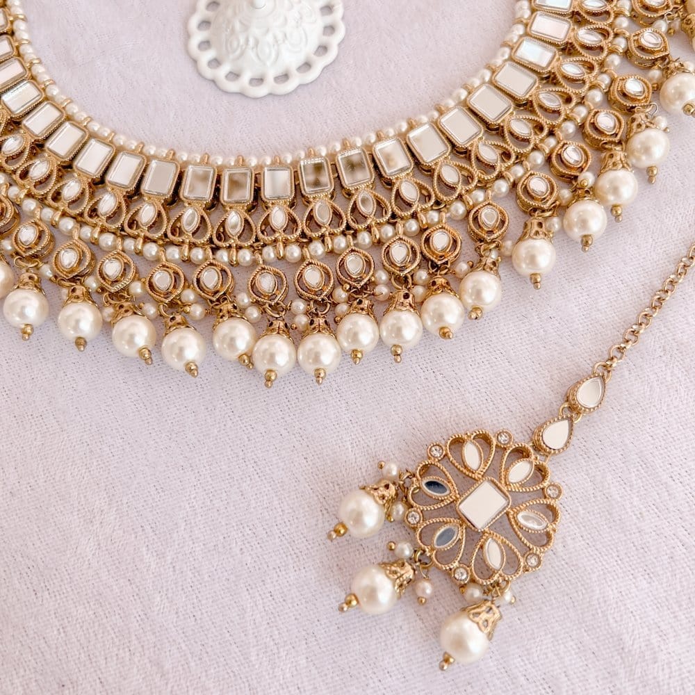 Necklace & Earring Sets | Indian & Pakistani Necklaces - Sokora Jewels ...