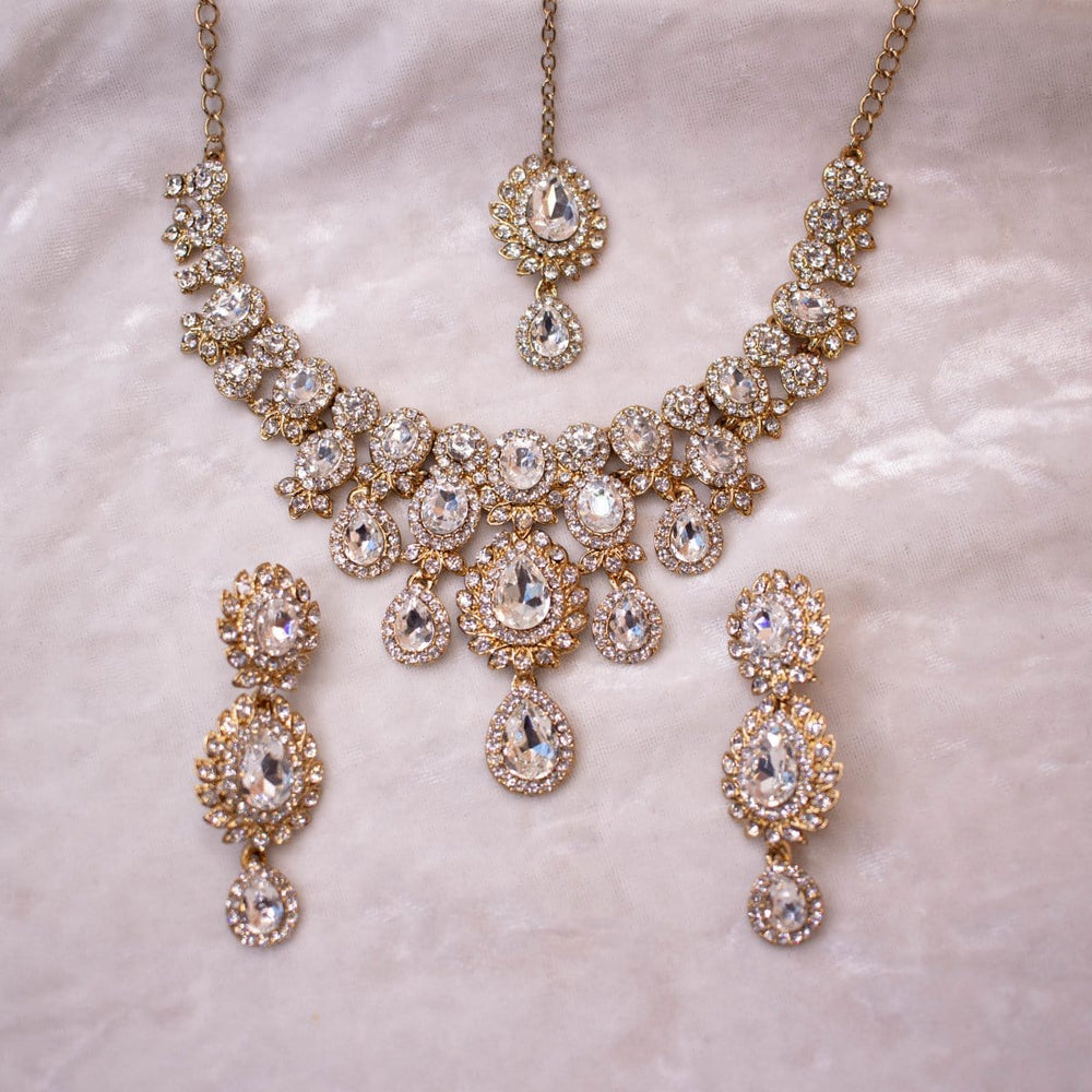 Necklace & Earring Sets | Indian & Pakistani Necklaces - Sokora Jewels ...