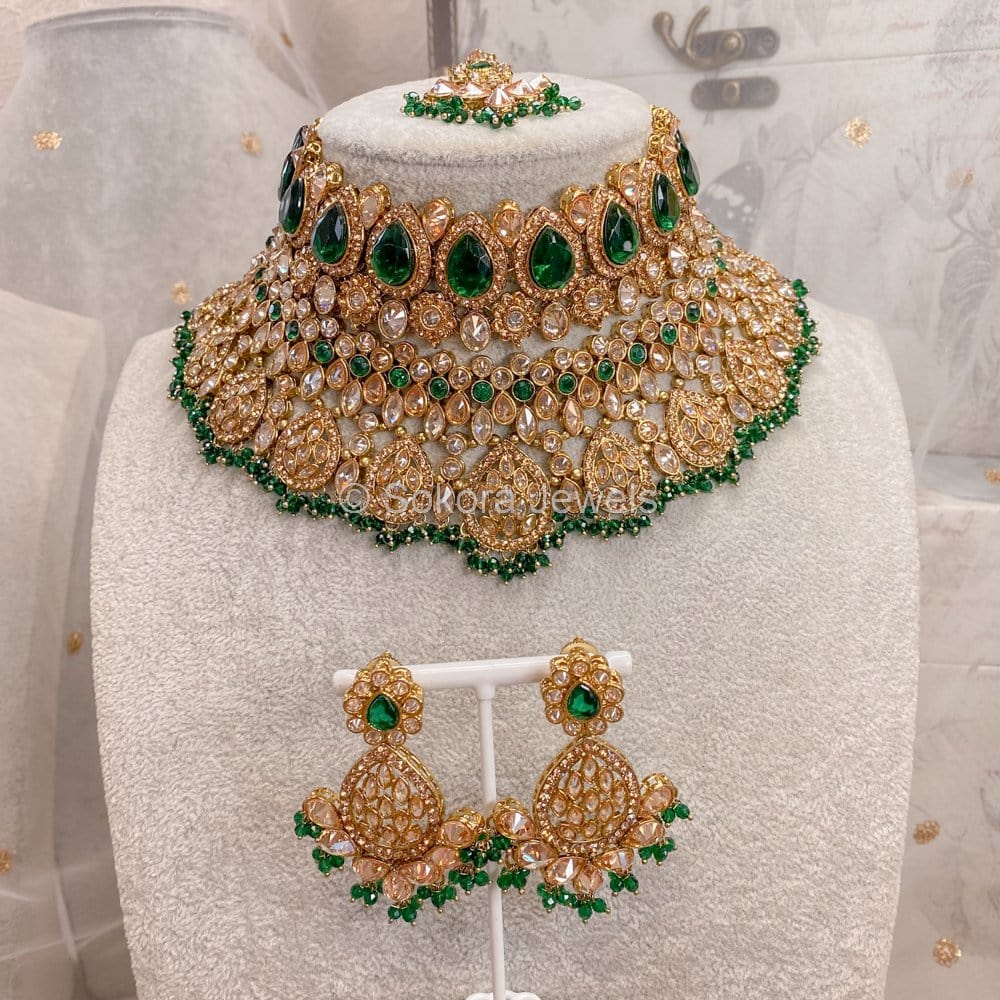 Bridal Jewelry Sets | Indian & Pakistani Bridal Jewellery – SOKORA JEWELS